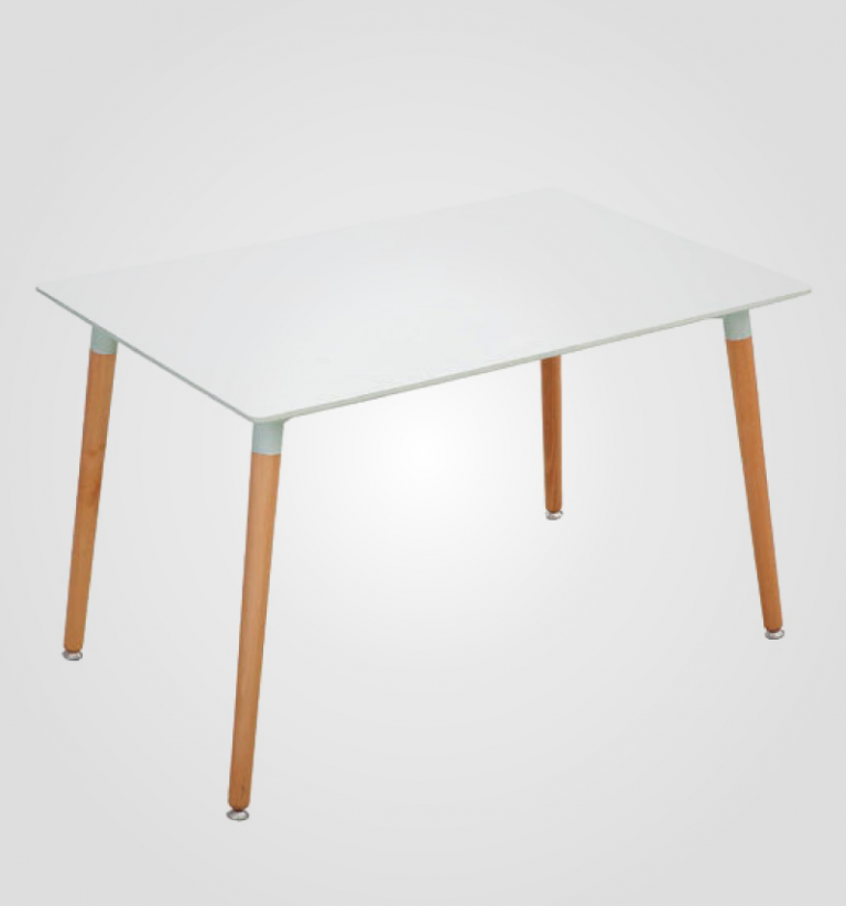 Mesa Eames Rectangular blanca • Ziller